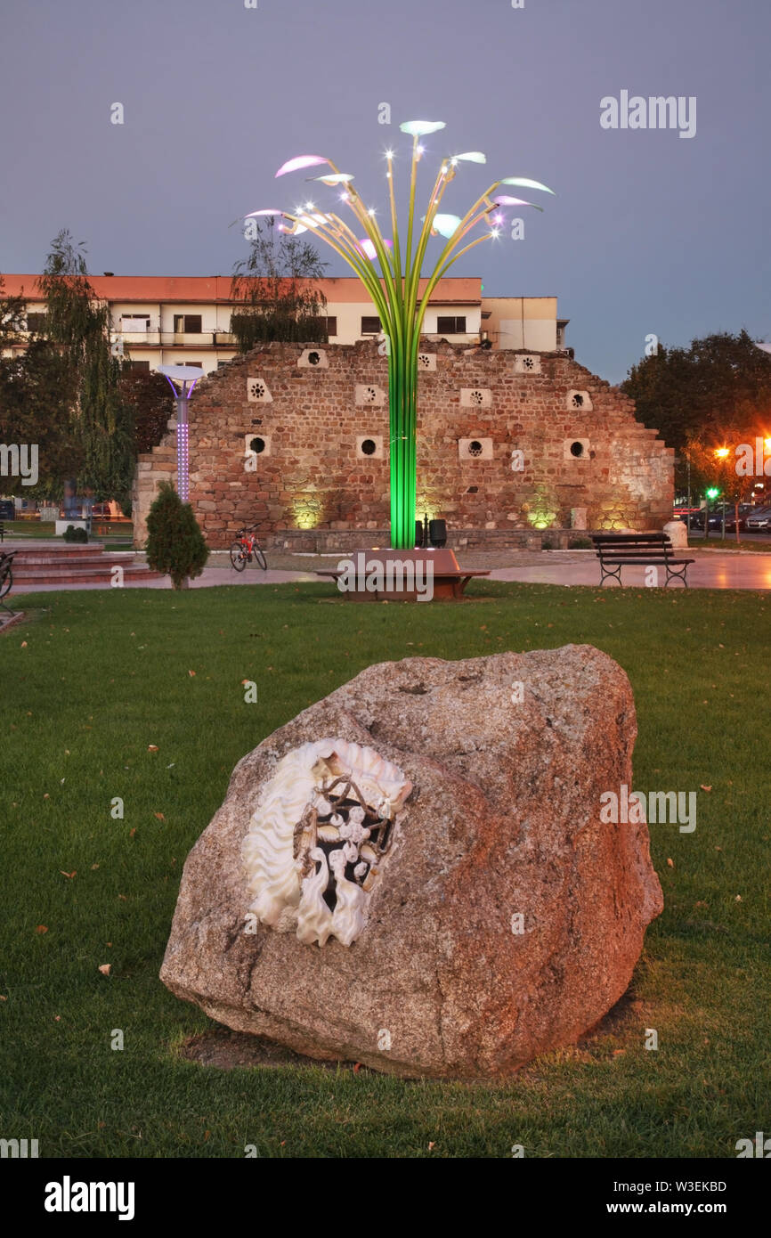 Alexandria Square in Prilep. Macedonia Stock Photo - Alamy