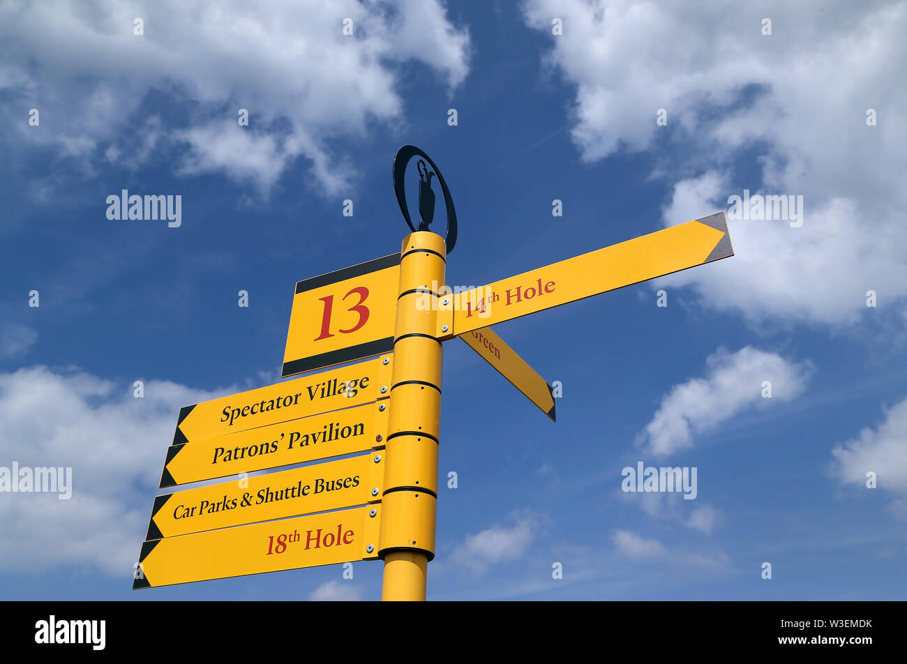 The open signage on 18th hi-res stock photography and images - Alamy