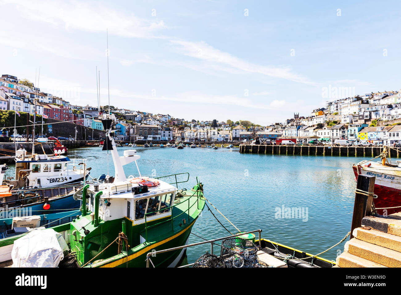 Brixham fishing boats, fishing boats Brixham Devon UK, Brixham trawlers ...