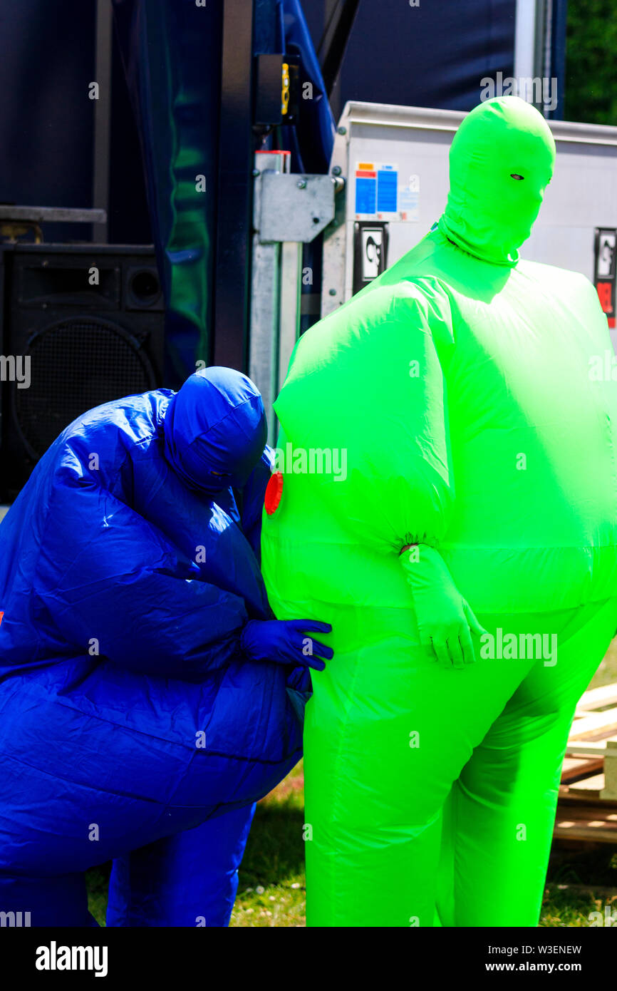 Luminous inflated suits hi-res stock photography and images - Alamy