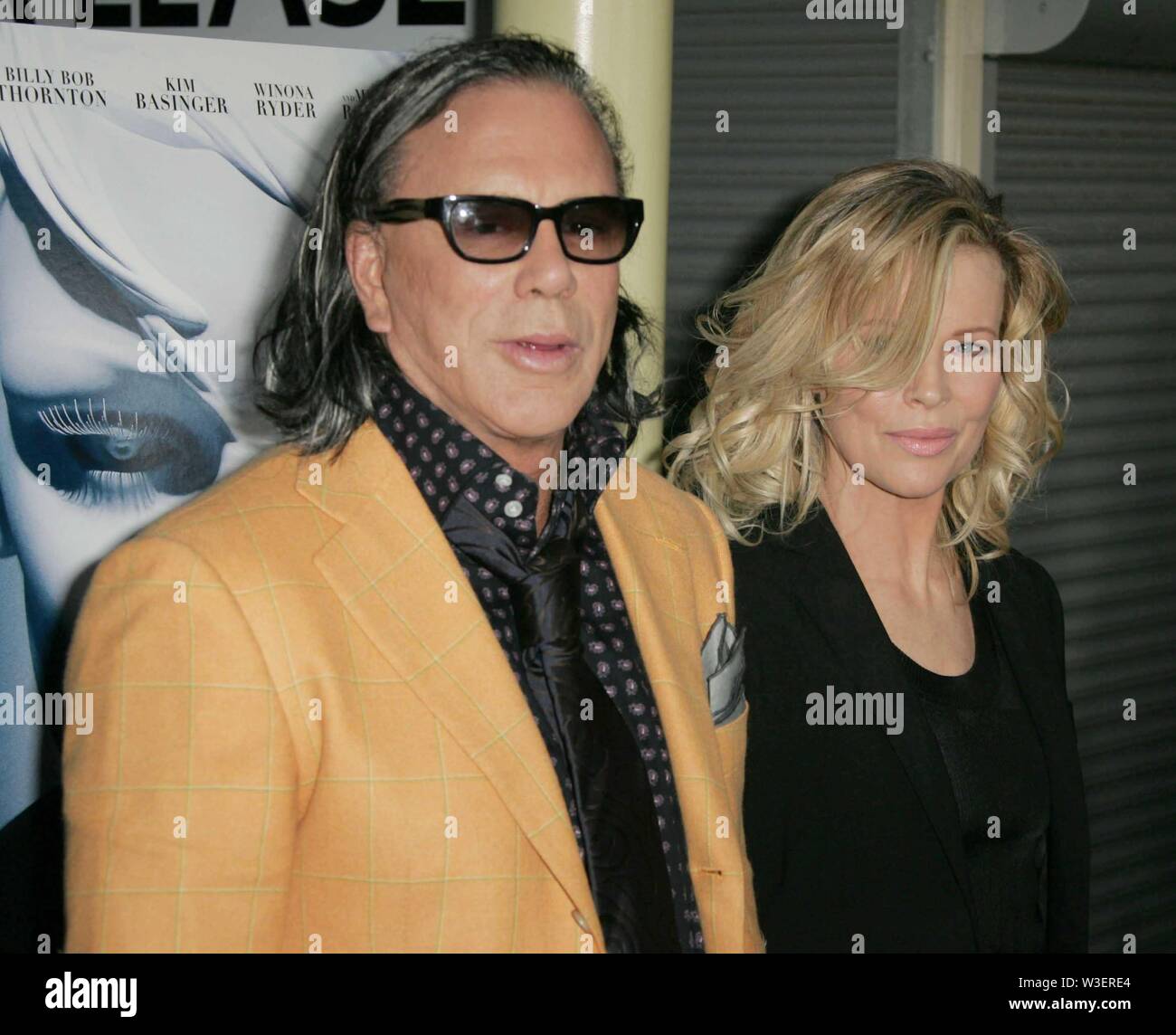 Kim Basinger, Mickey Rourke 2009 Photo By Russell EInhorn ...