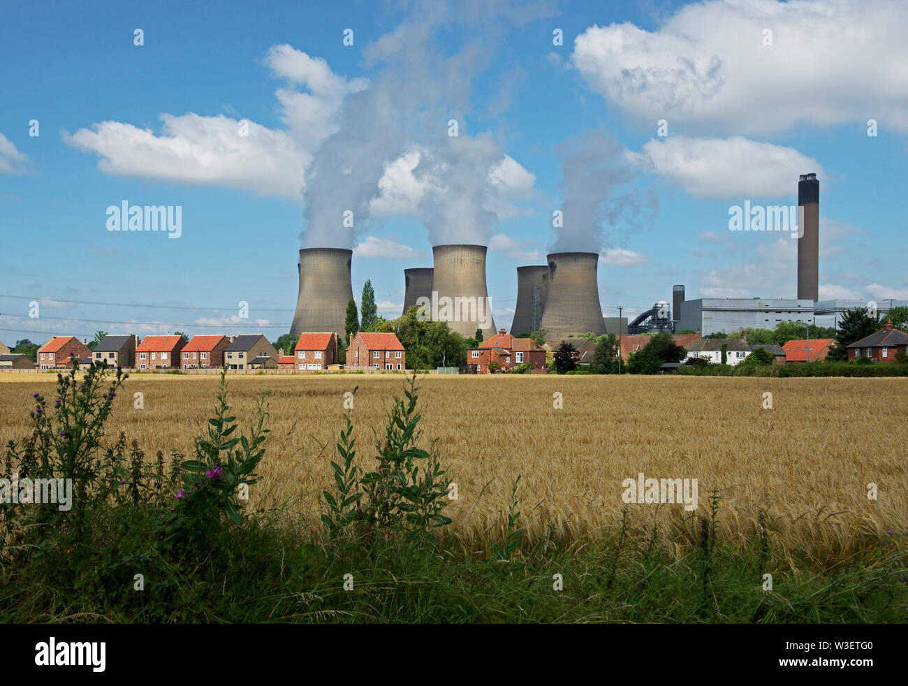 Drax power station, North Yorkshire, England UK Stock Photo - Alamy