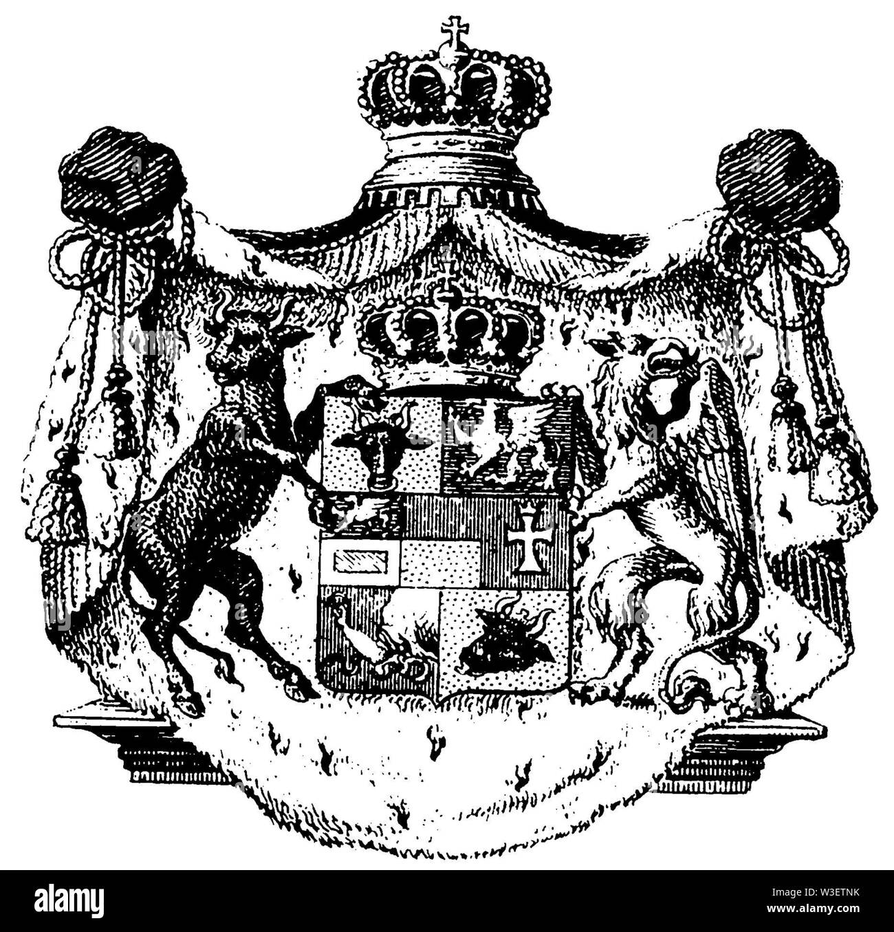 Coat of arms history Cut Out Stock Images & Pictures - Alamy