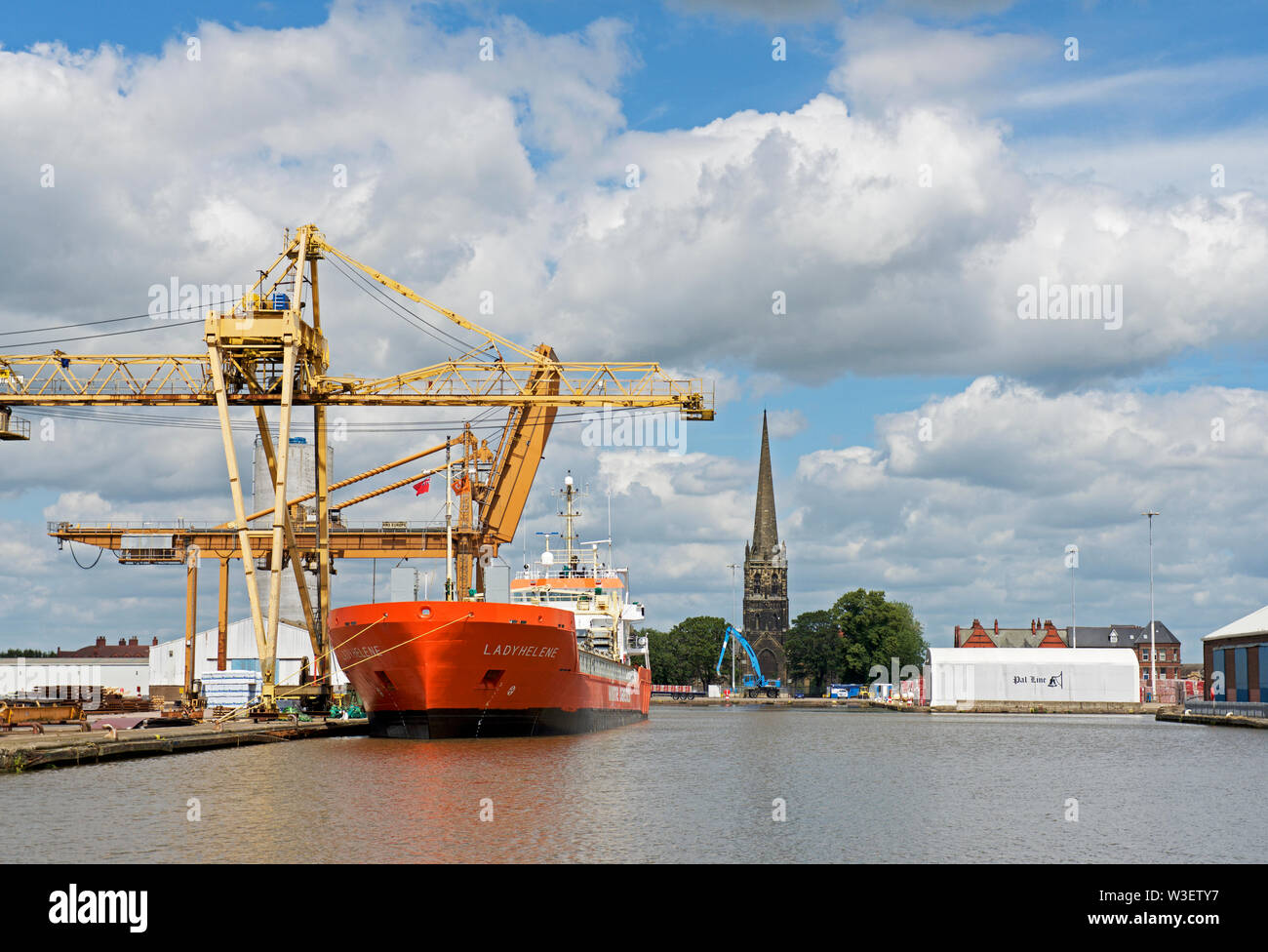 Goole docks, East Yorkshire, England UK Stock Photo - Alamy
