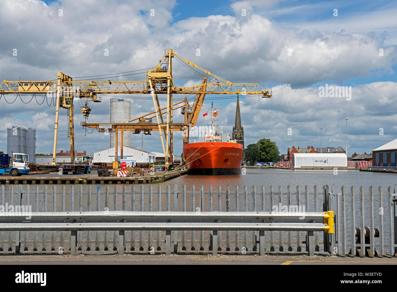 Goole docks, East Yorkshire, England UK Stock Photo - Alamy