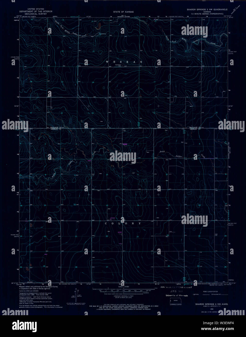 Sharon springs map hi-res stock photography and images - Alamy