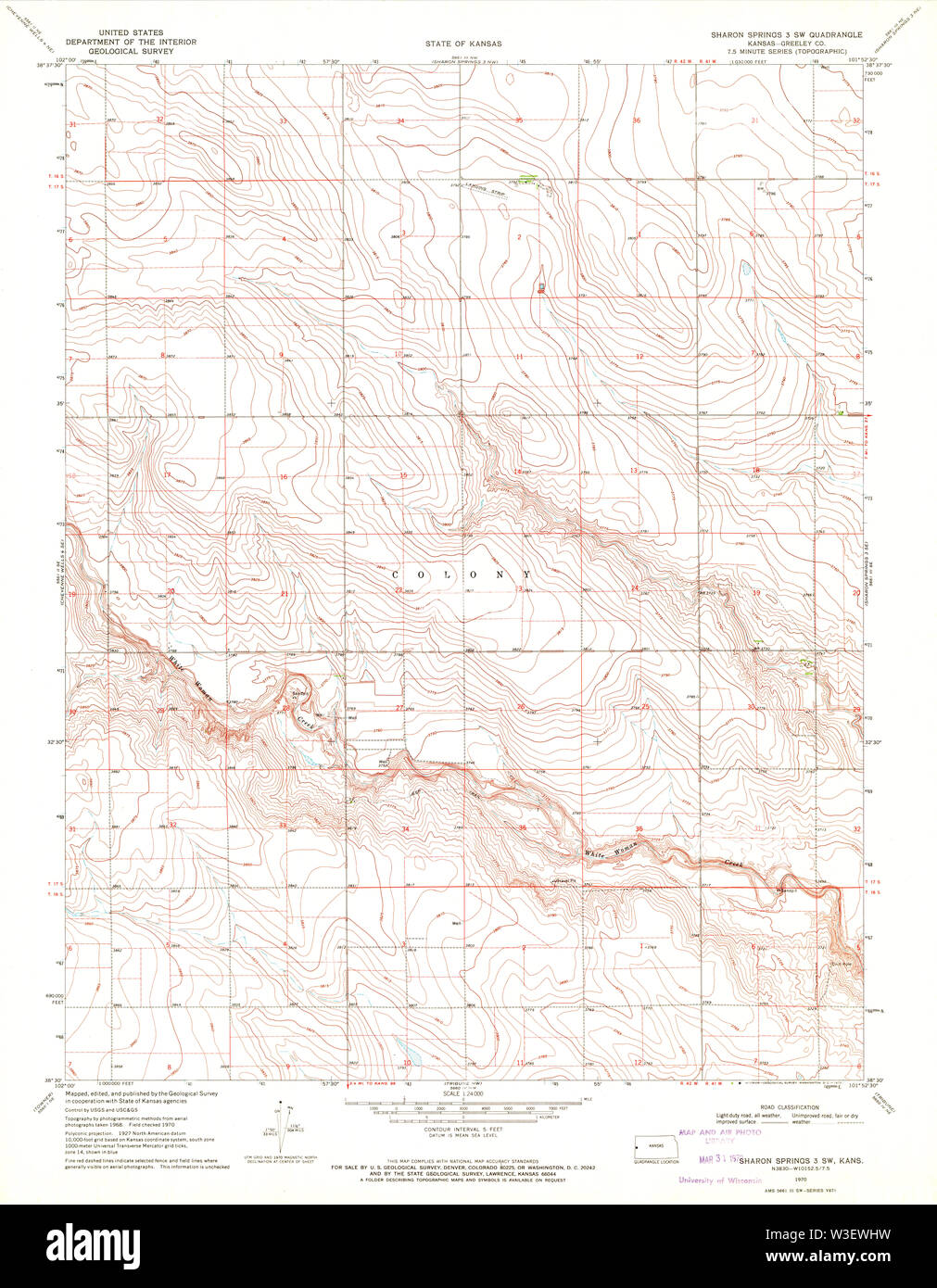 Sharon springs map hi-res stock photography and images - Alamy