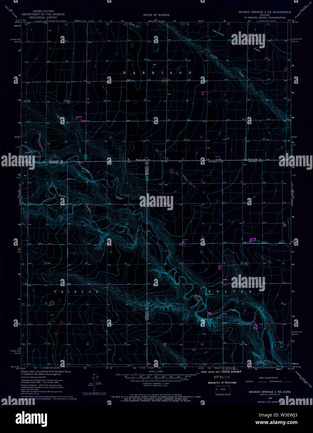 Sharon springs map hi-res stock photography and images - Alamy