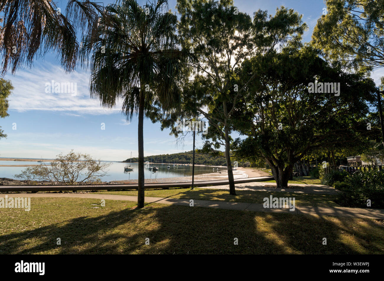 Bustard bay, a village tourist destination and tours boat tours across ...