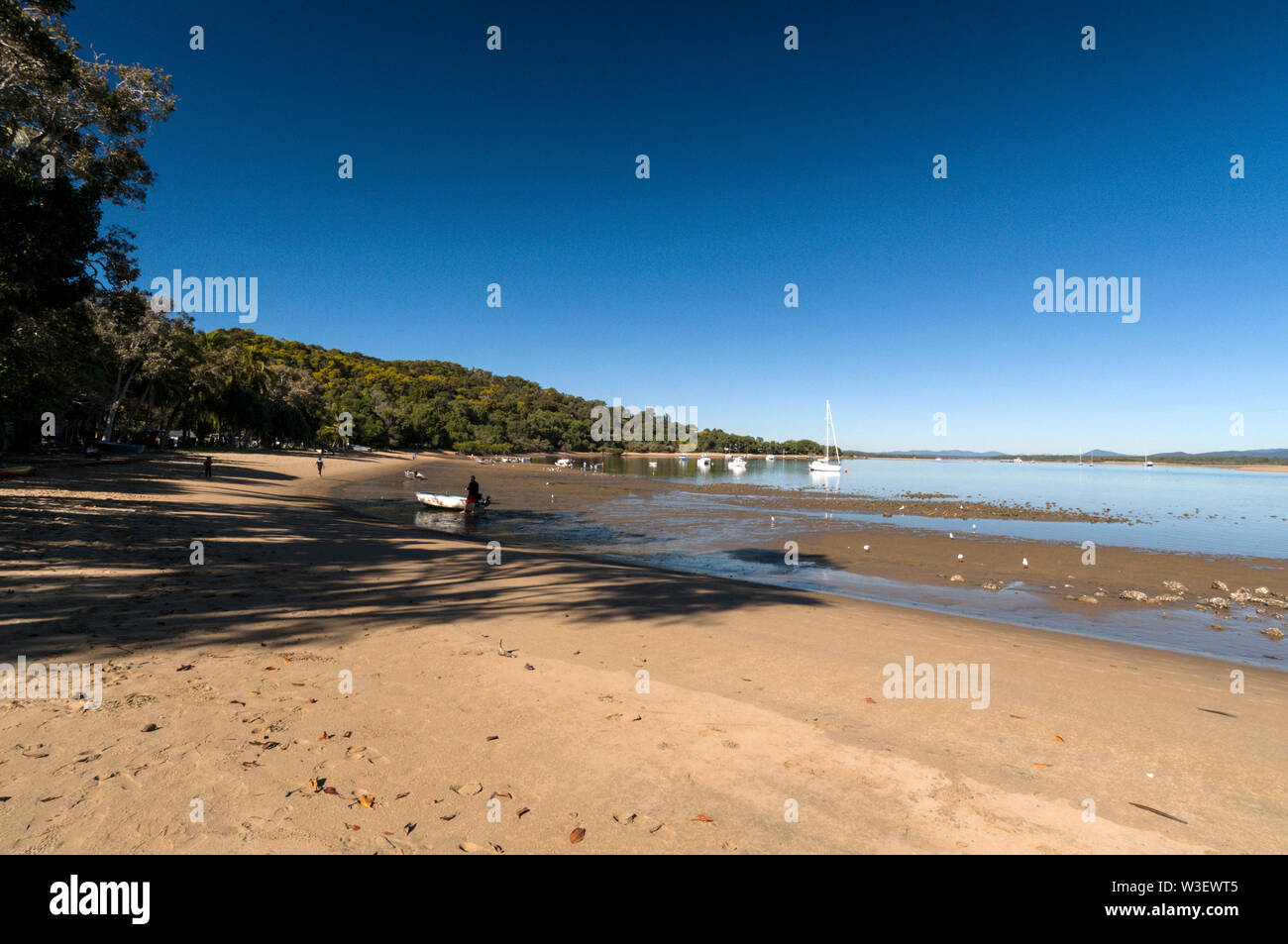 Bustard bay, a village tourist destination and tours boat tours across ...