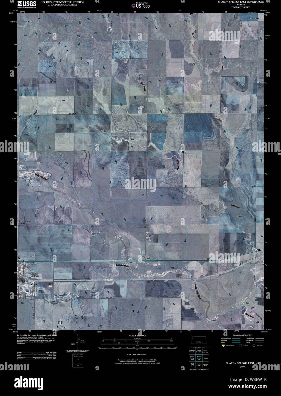 Sharon springs map hi-res stock photography and images - Alamy