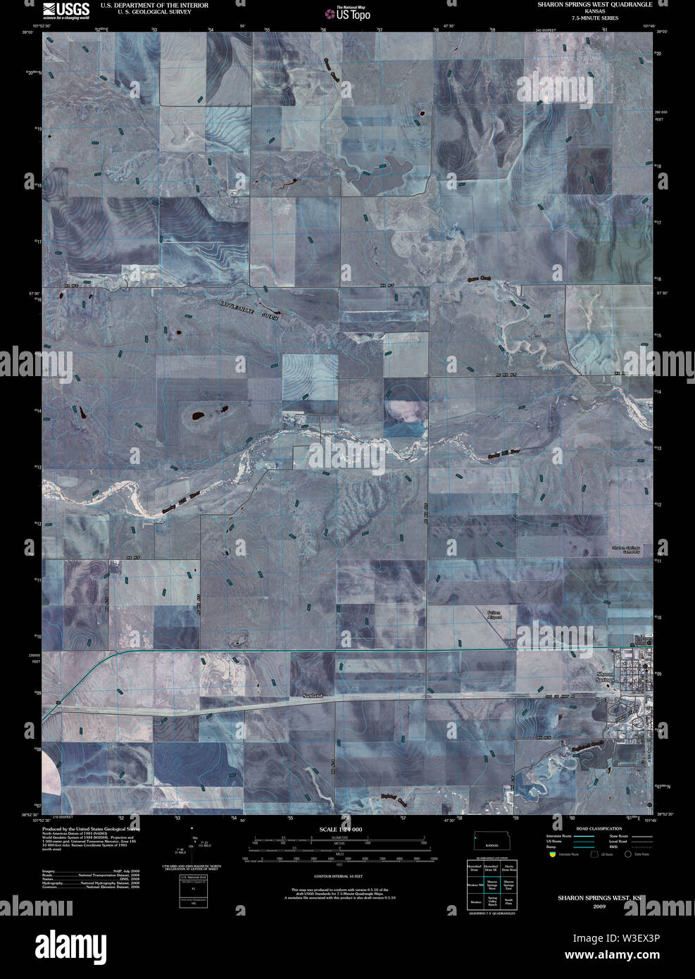 Sharon springs map hi-res stock photography and images - Alamy