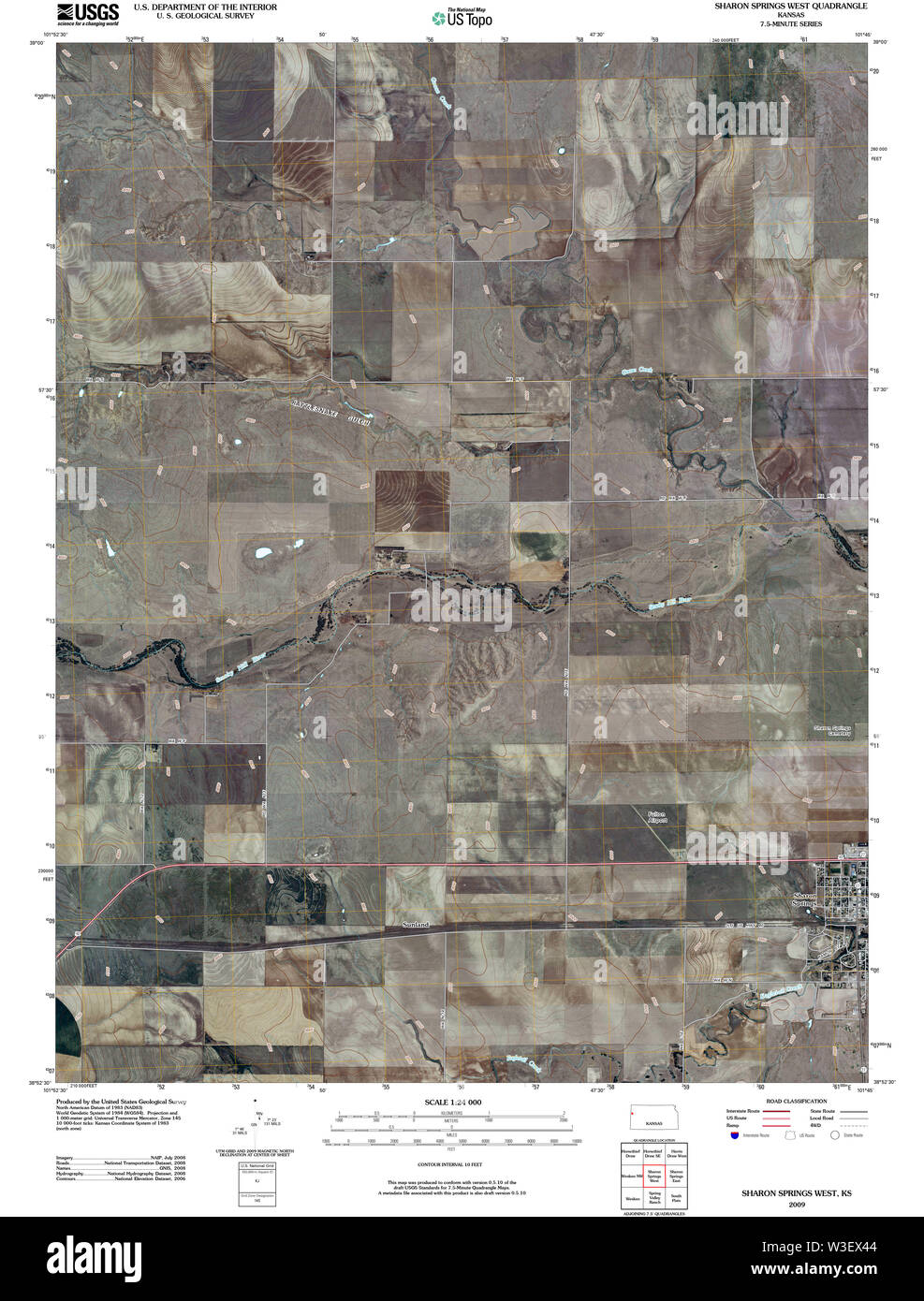 Sharon springs map hi-res stock photography and images - Alamy