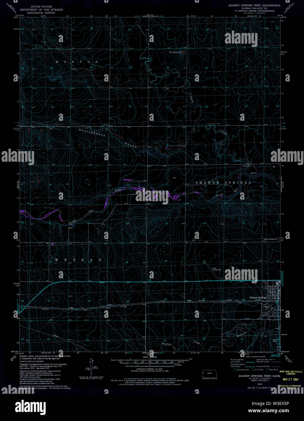 Sharon springs map hi-res stock photography and images - Alamy