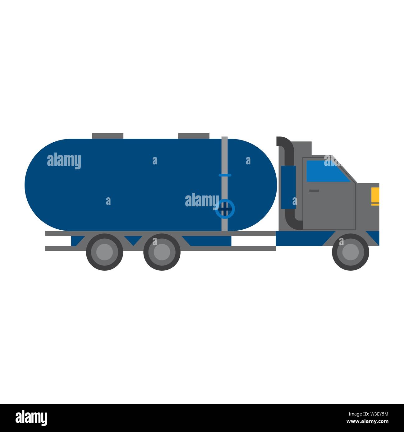 truck shipping logistic transport cartoon Stock Vector Image & Art - Alamy
