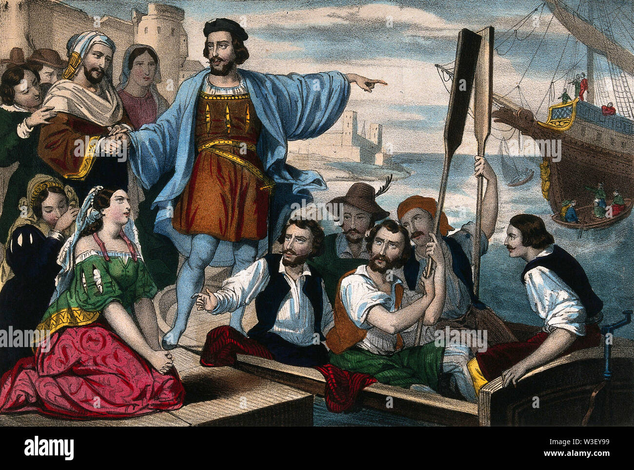 Map of world 1492 hi-res stock photography and images - Alamy