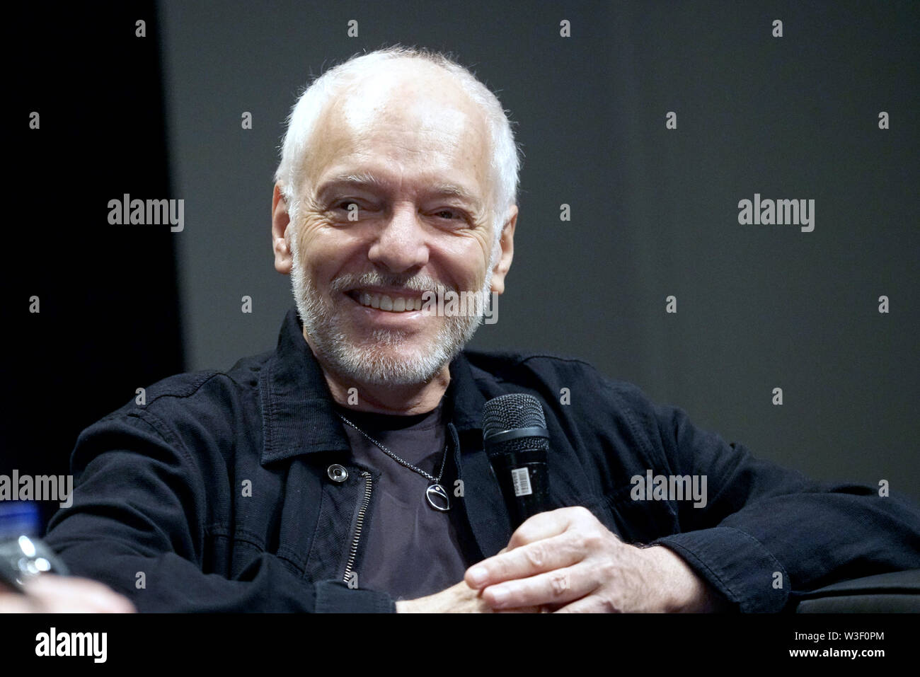 Montreal, Canada,July 4, 2019.Rock guitarist Peter Frampton during an ...