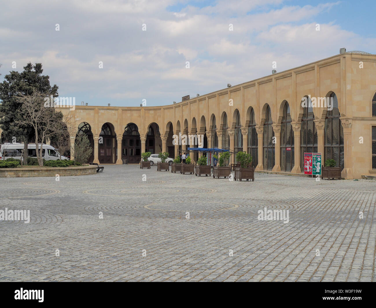 Atashgah Zoroastrian Fire Temple, Baku, Capital of Azerbaijan Stock ...