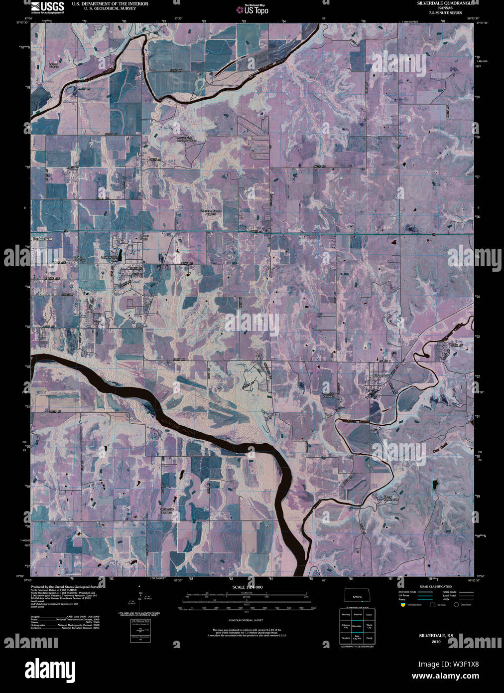 Map of silverdale hi-res stock photography and images - Alamy