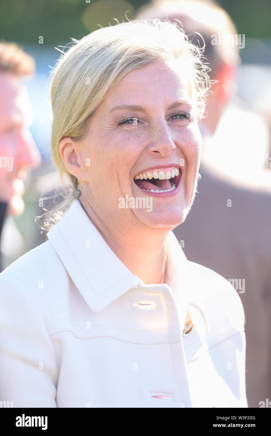 Prince Edward and Sophie the new Earl and Countess of Forfar, watch ...