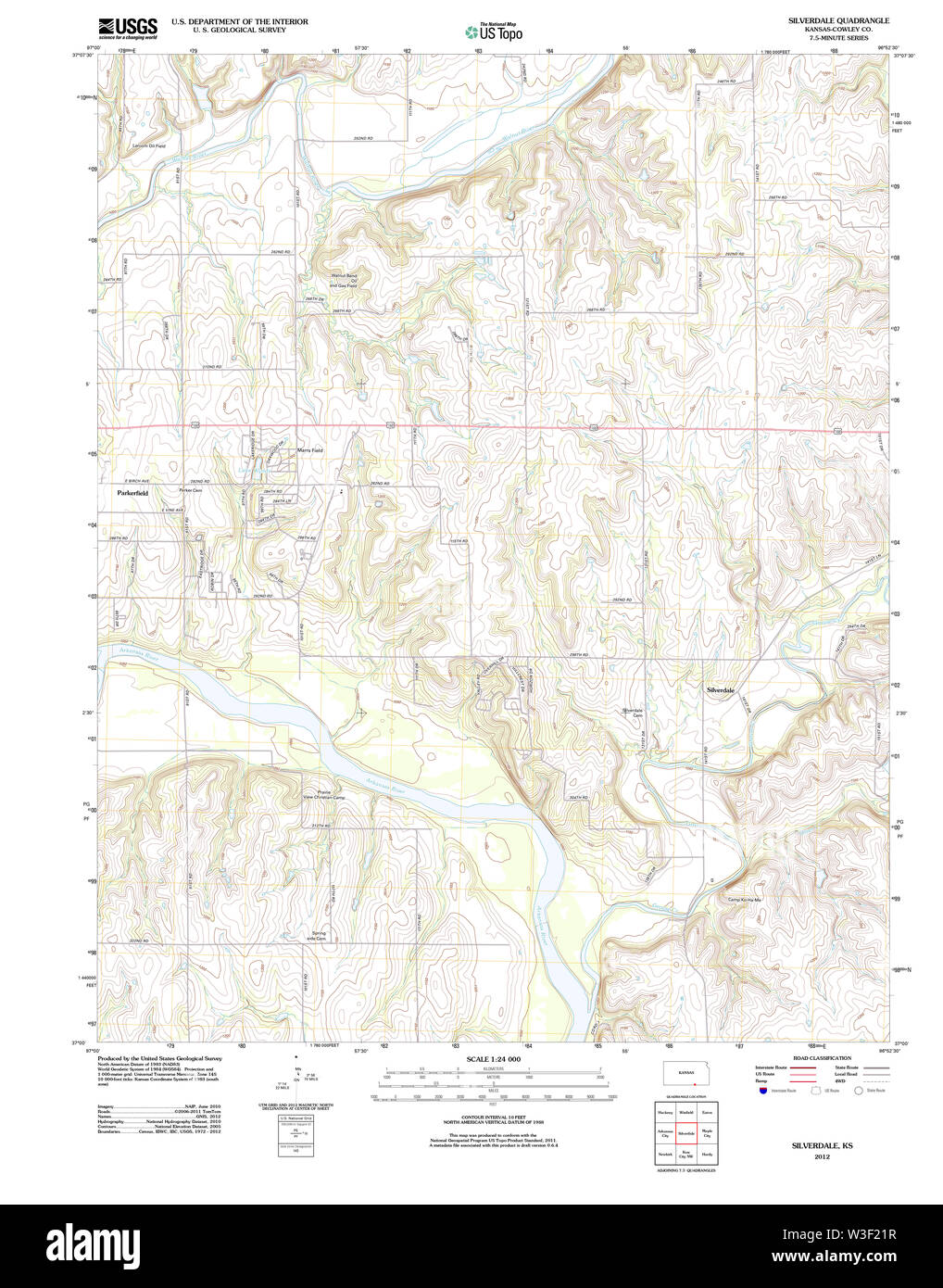 Silverdale map hi-res stock photography and images - Alamy