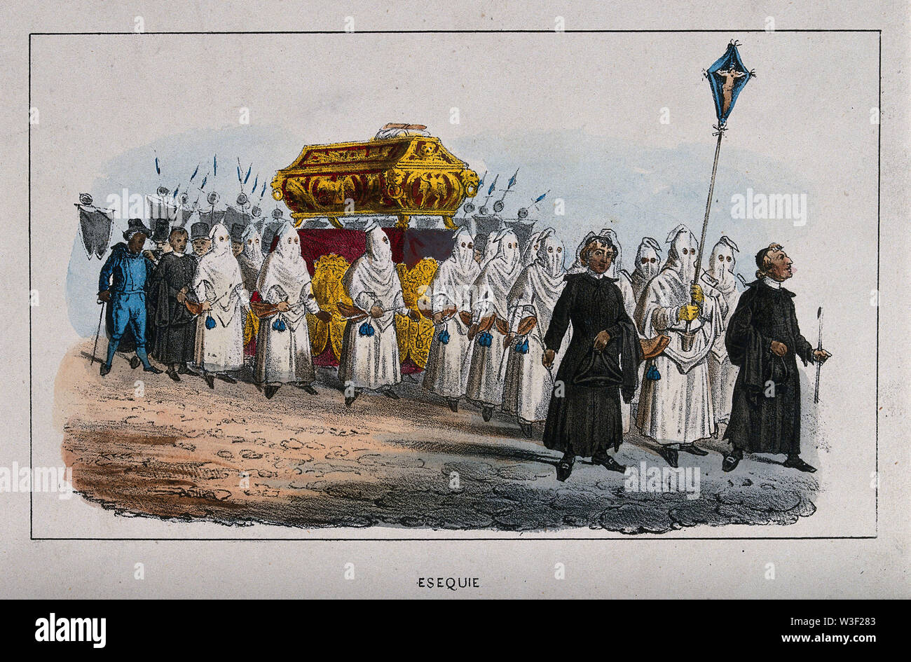 People carrying coffin hi-res stock photography and images - Alamy