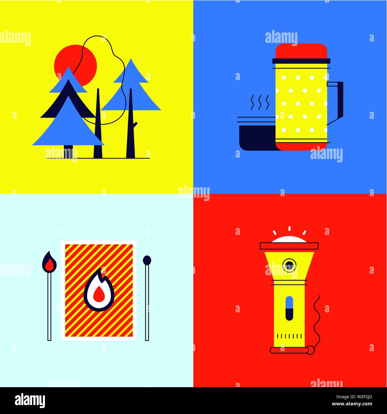 Tourism object Stock Vector Images - Alamy