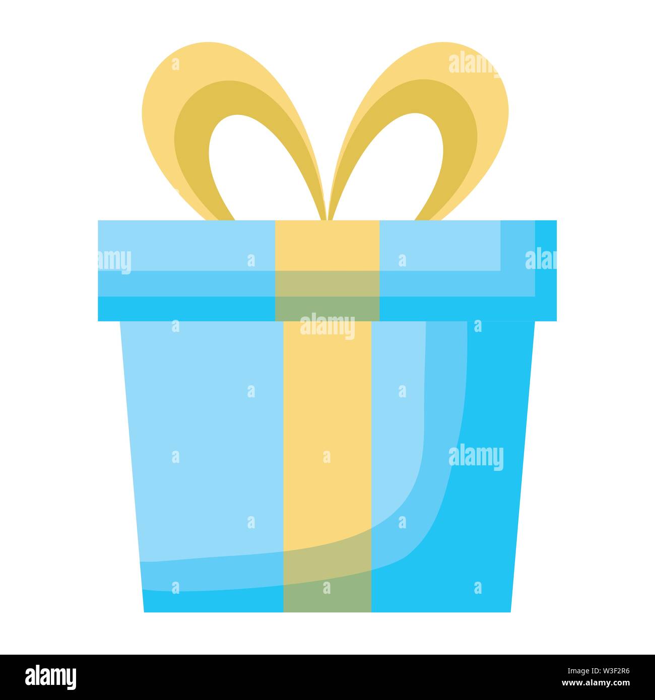 Open small gift box Stock Vector Images - Alamy
