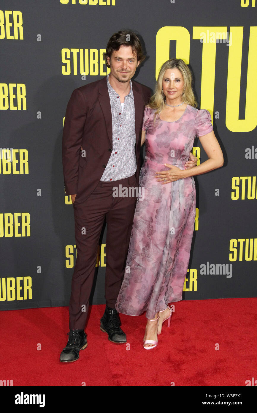 Christopher Backus and Mira Sorvino at the 20th Century Fox's World ...