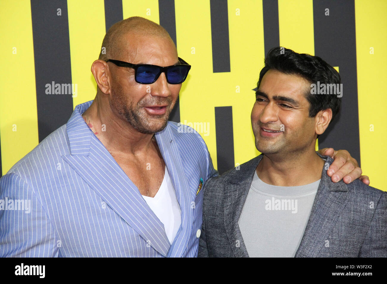 Dave Bautista and Kumail Nanjiani at the 20th Century Fox's World ...