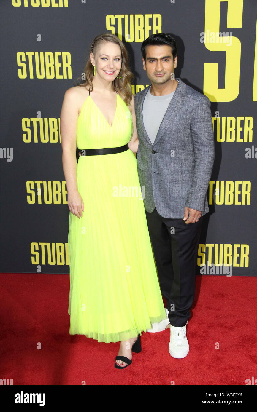 Emily V. Gordon and Kumail Nanjiani at the 20th Century Fox's World ...