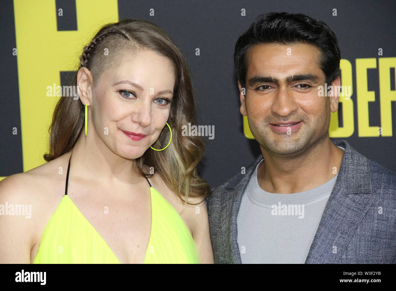 Emily V. Gordon and Kumail Nanjiani at the 20th Century Fox's World ...