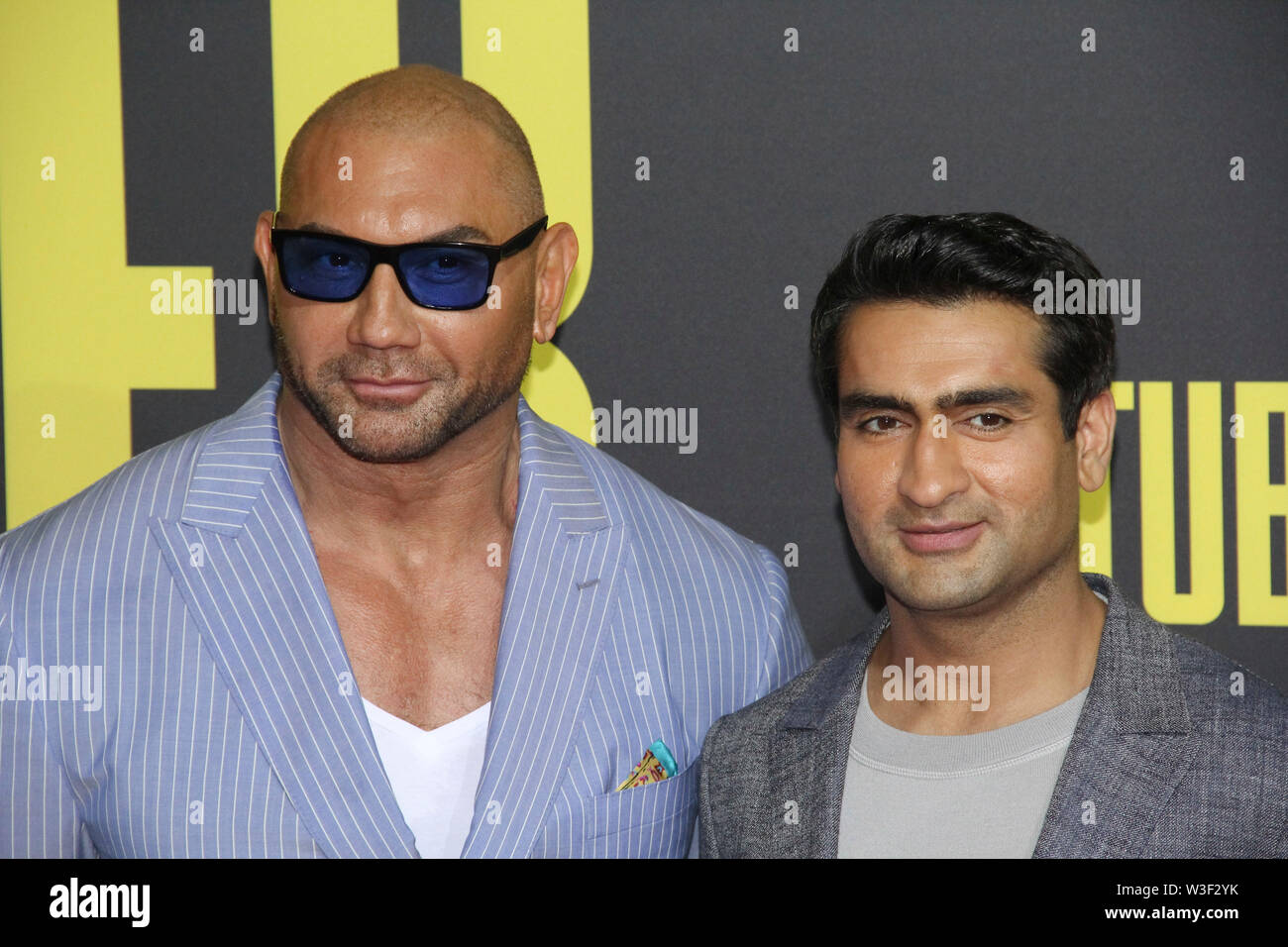 Dave Bautista and Kumail Nanjiani at the 20th Century Fox's World ...