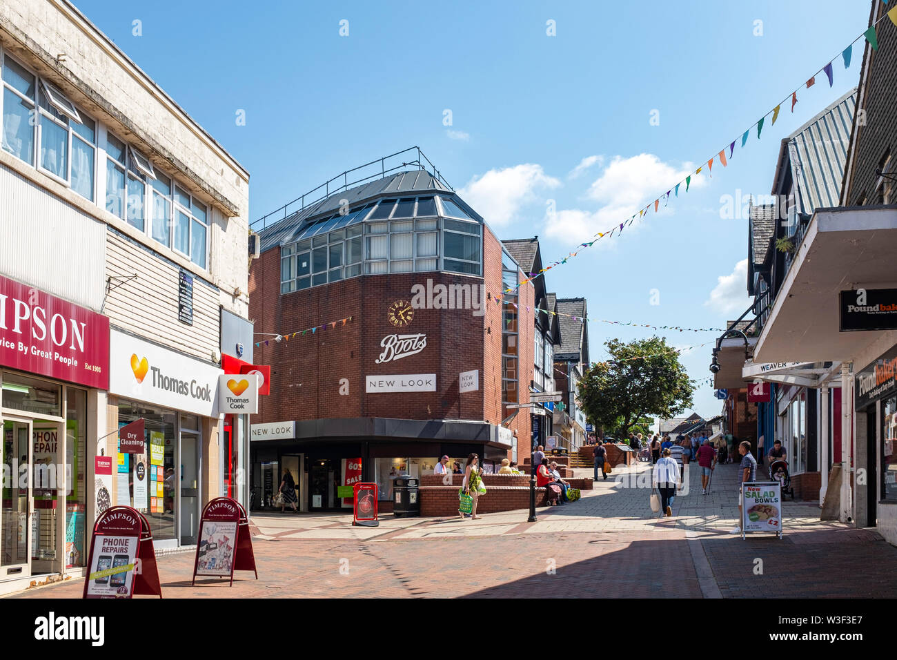 Northwich town centre cheshire england hi-res stock photography and ...