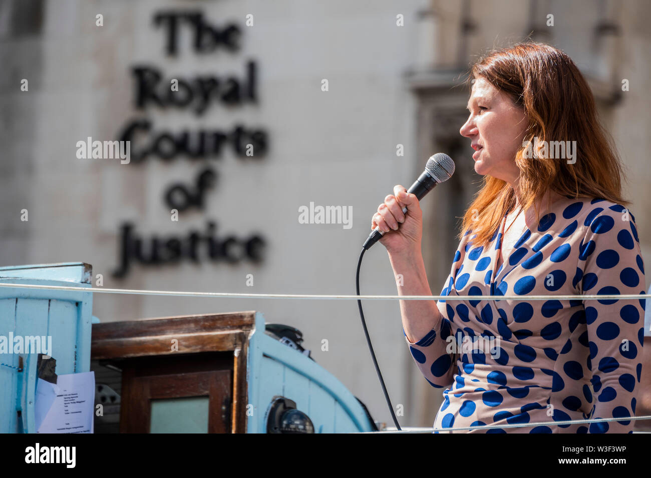 London, UK. 15th July 2019. Susan Hayman, Shadow Environment Secretary ...