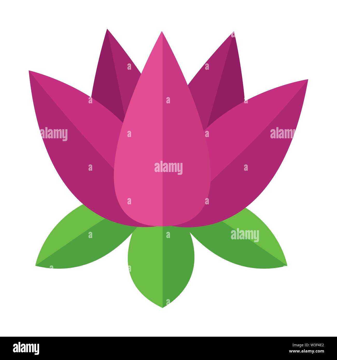indian lotus flower nature icon Stock Vector Image & Art - Alamy