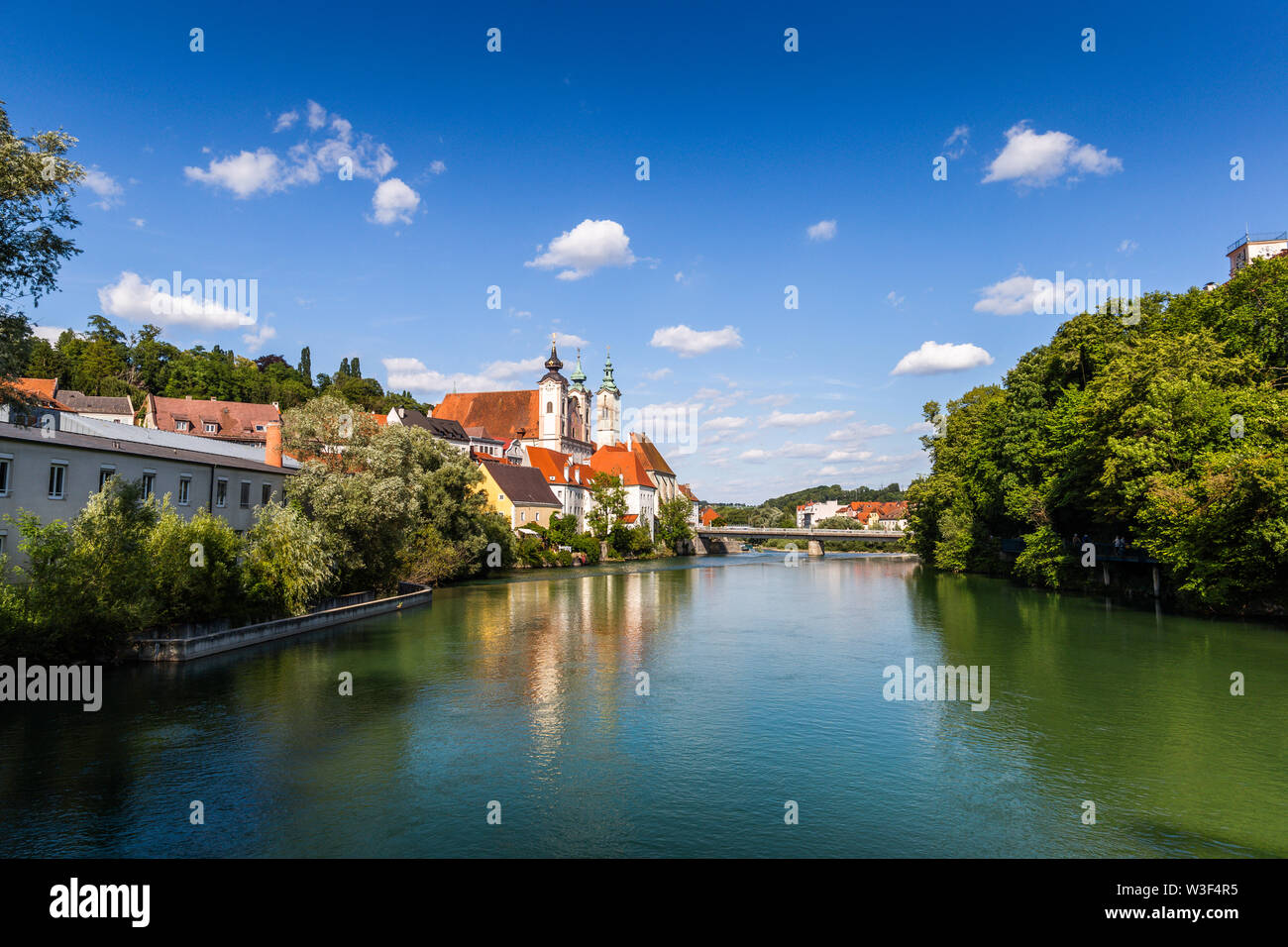 St michael church steyr river hi-res stock photography and images - Alamy