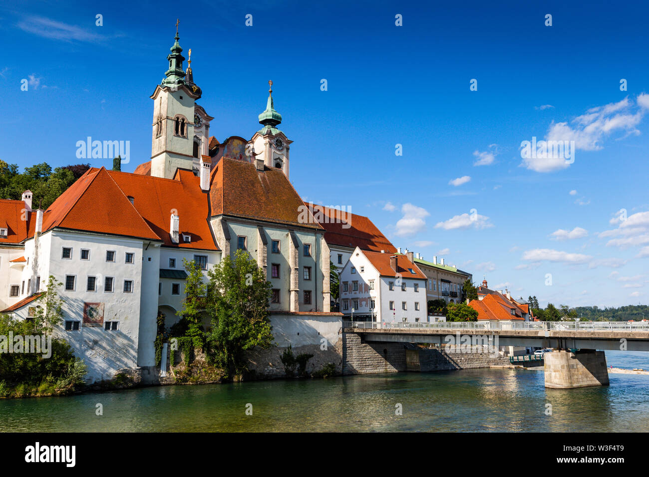 St michael church steyr river hi-res stock photography and images - Alamy