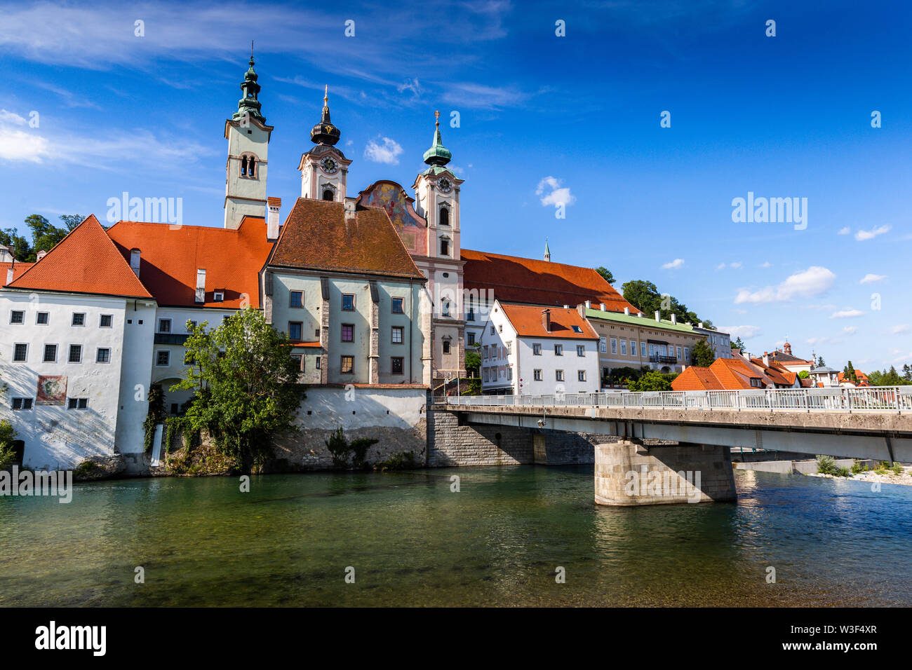 St michael church steyr river hi-res stock photography and images - Alamy