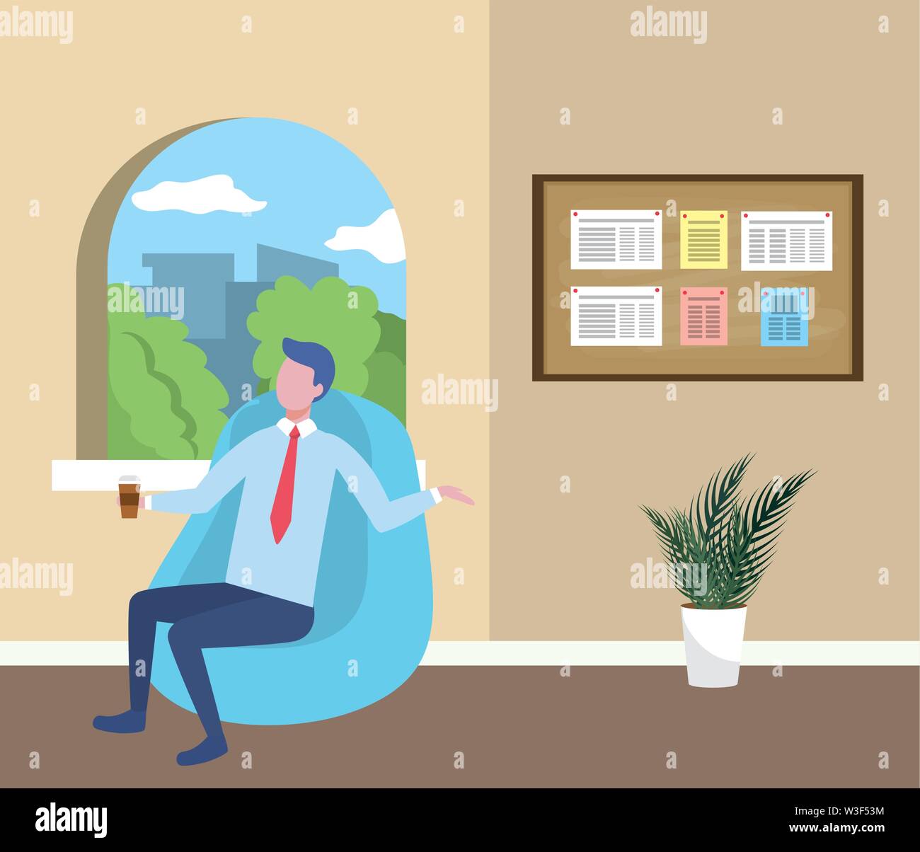 Businessman design, Man business management corporate job occupation ...