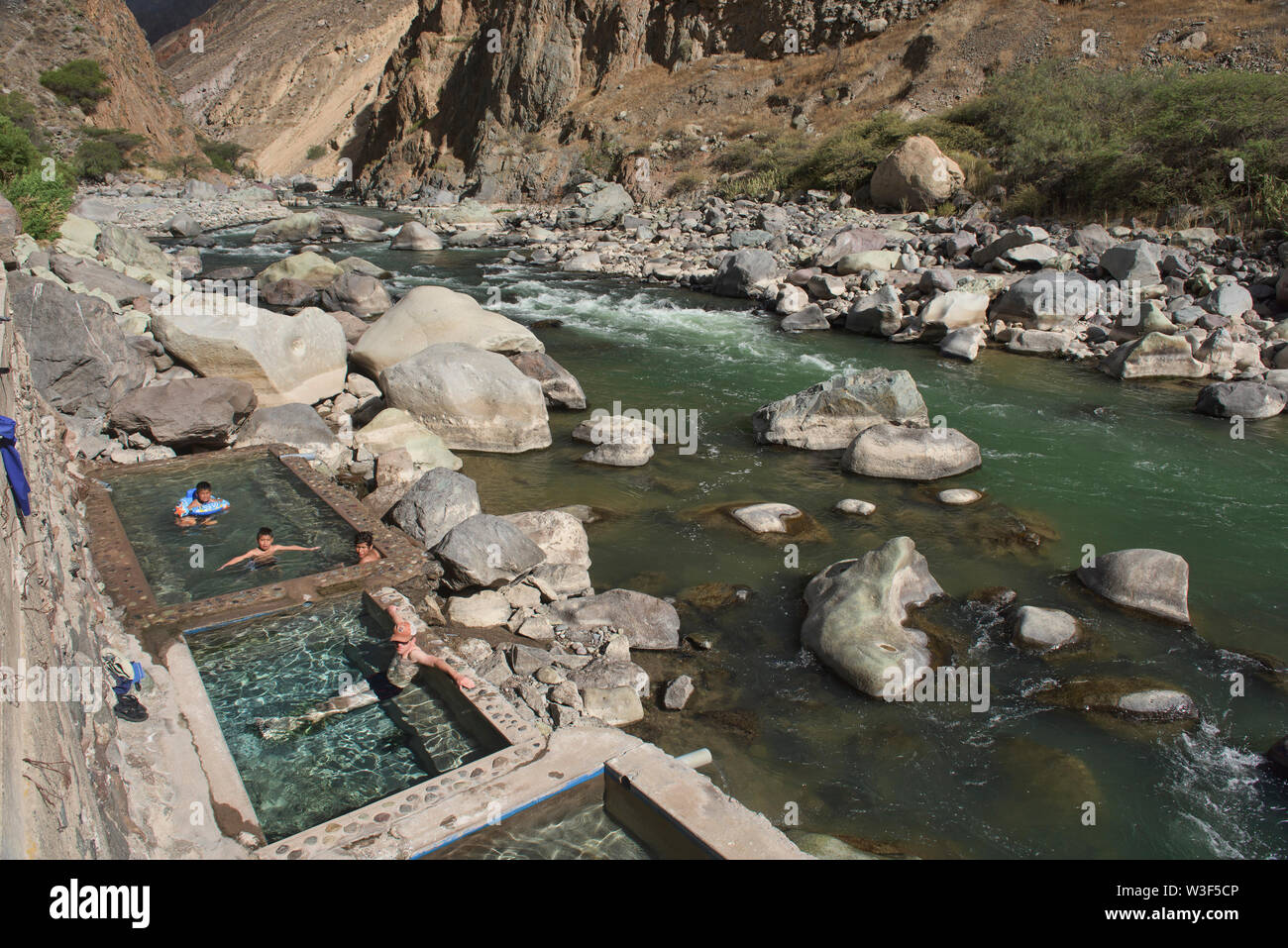 Colca canyon hot springs hi-res stock photography and images - Alamy