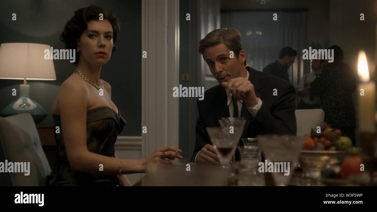 London.UK. Matthew Goode as Anthony Armstrong-Jones and Vanessa Kirby ...