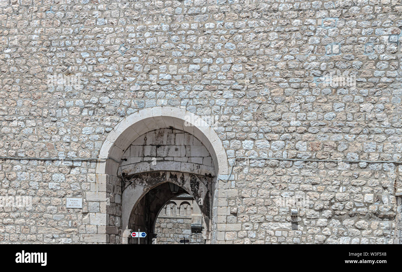 Pile entrance hi-res stock photography and images - Alamy