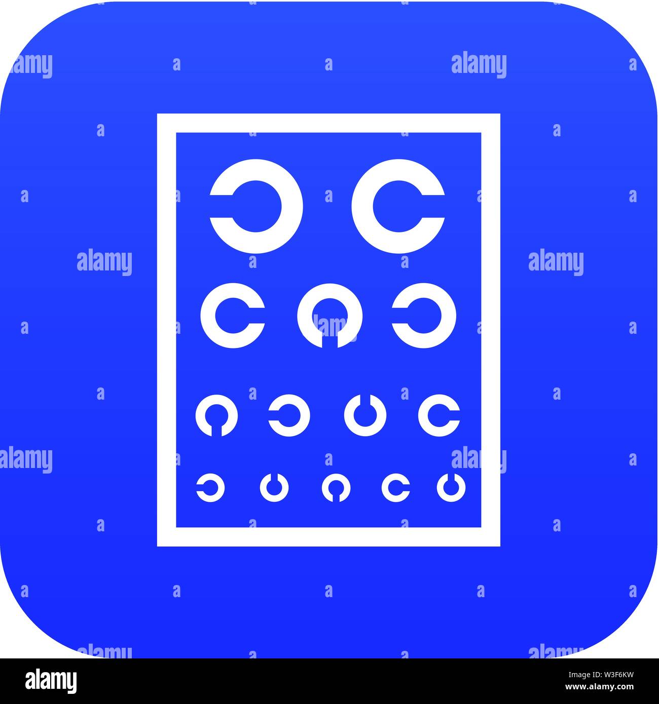 Blue glaucoma Stock Vector Images - Alamy