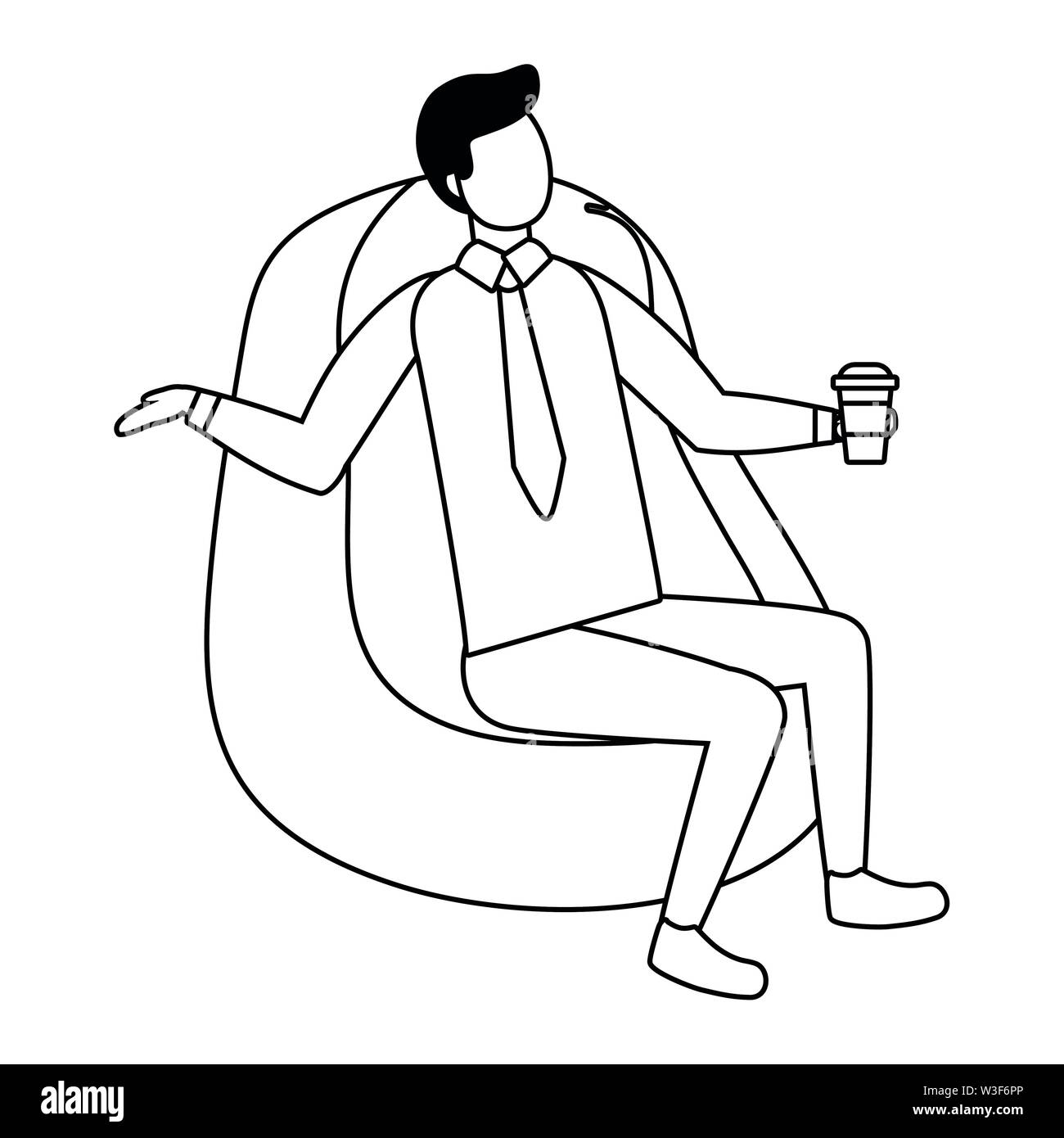 Businessman design, Man business management corporate job occupation ...