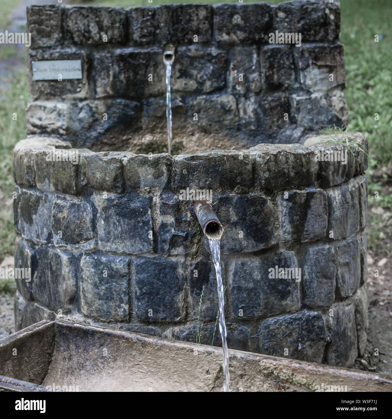 An old traditional well in Talheim, Germany Stock Photo - Alamy