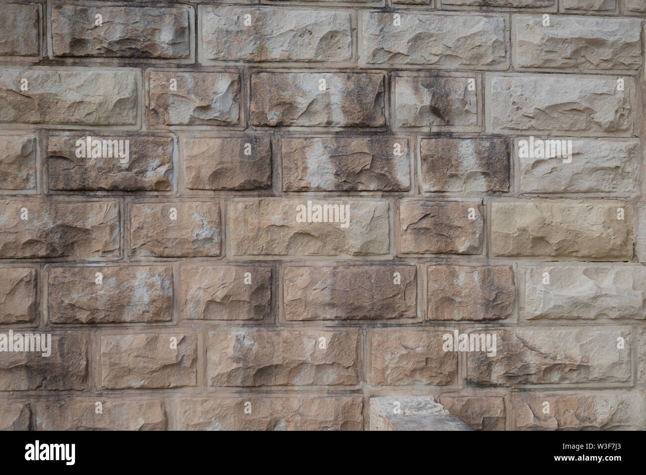 Ancient brown dirty stone and brick wall textures and backgrounds from ...