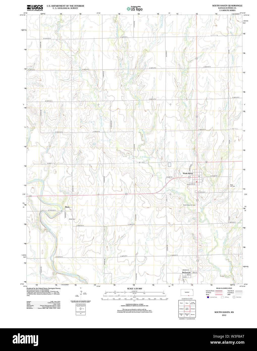 Map of south haven hi-res stock photography and images - Alamy