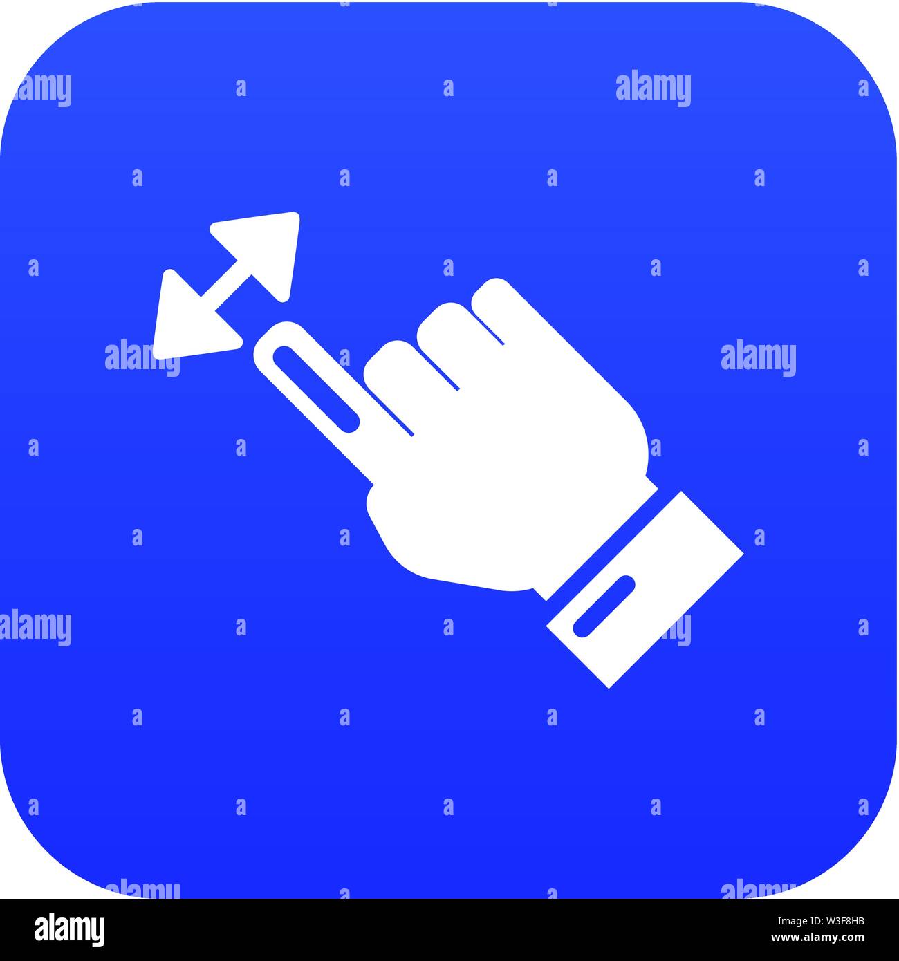 Cursor motion icon, simple black style Stock Vector Image & Art - Alamy