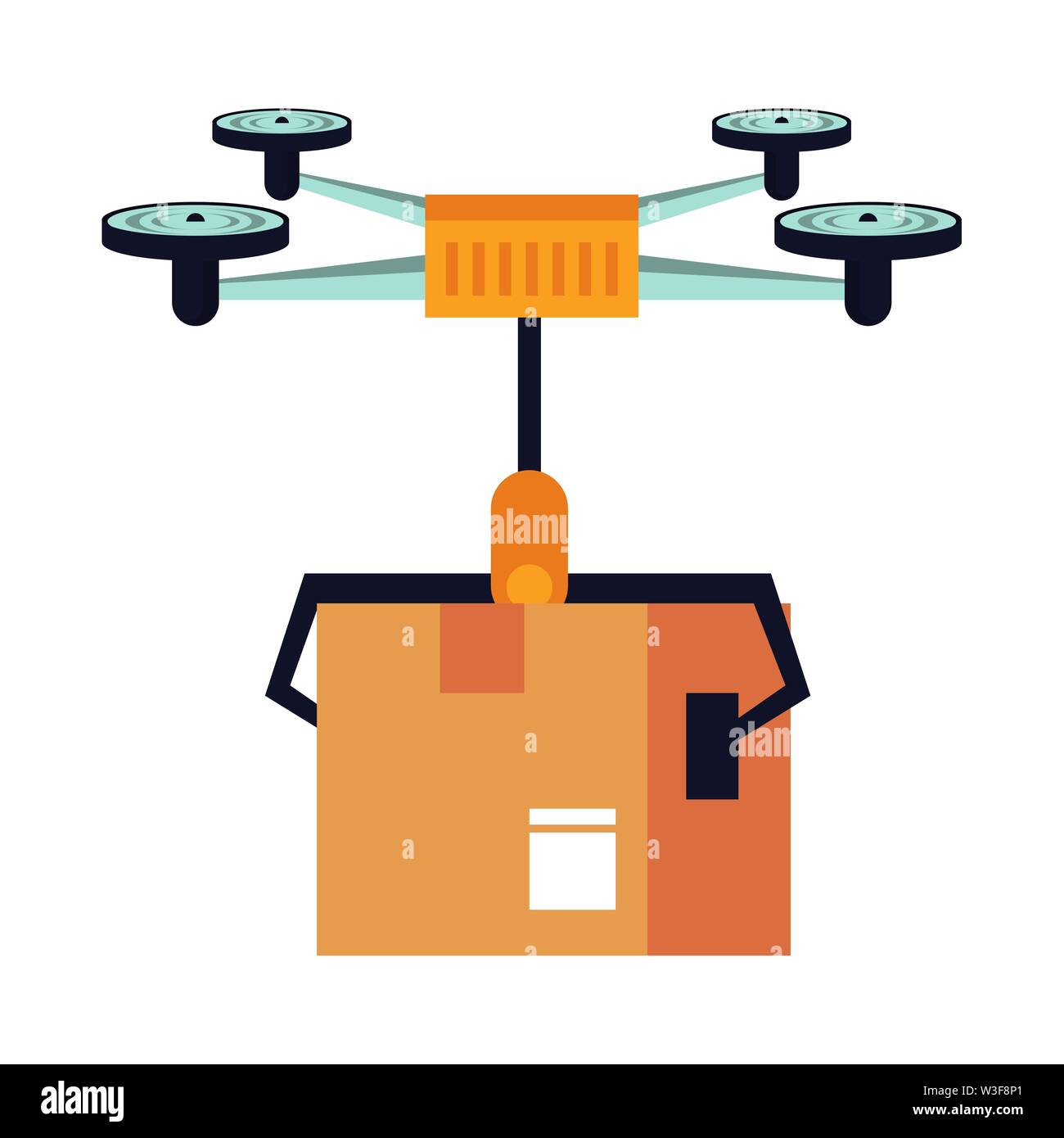 air drone remote control cartoon Stock Vector Image & Art - Alamy